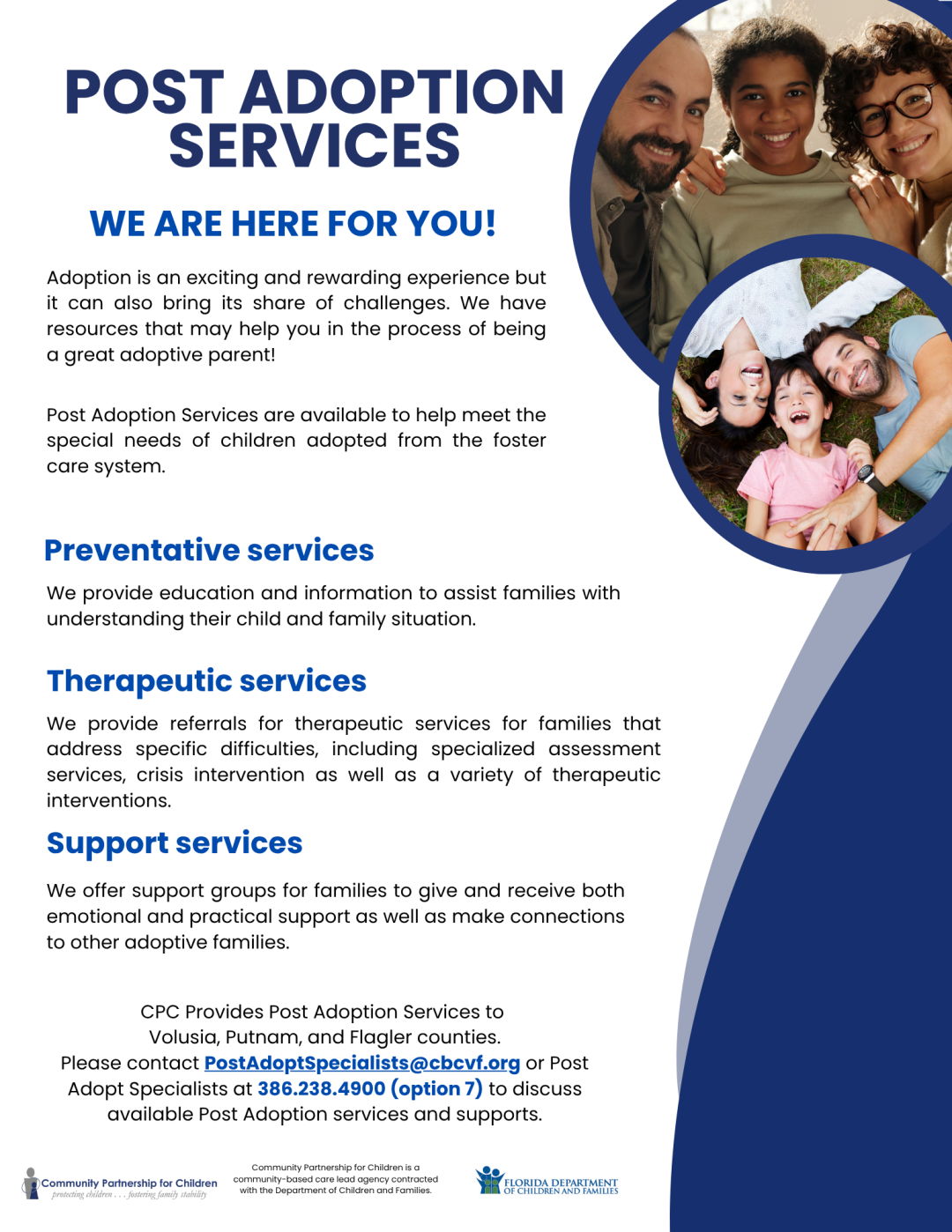 Post Adoption Services - Community Partnership for Children